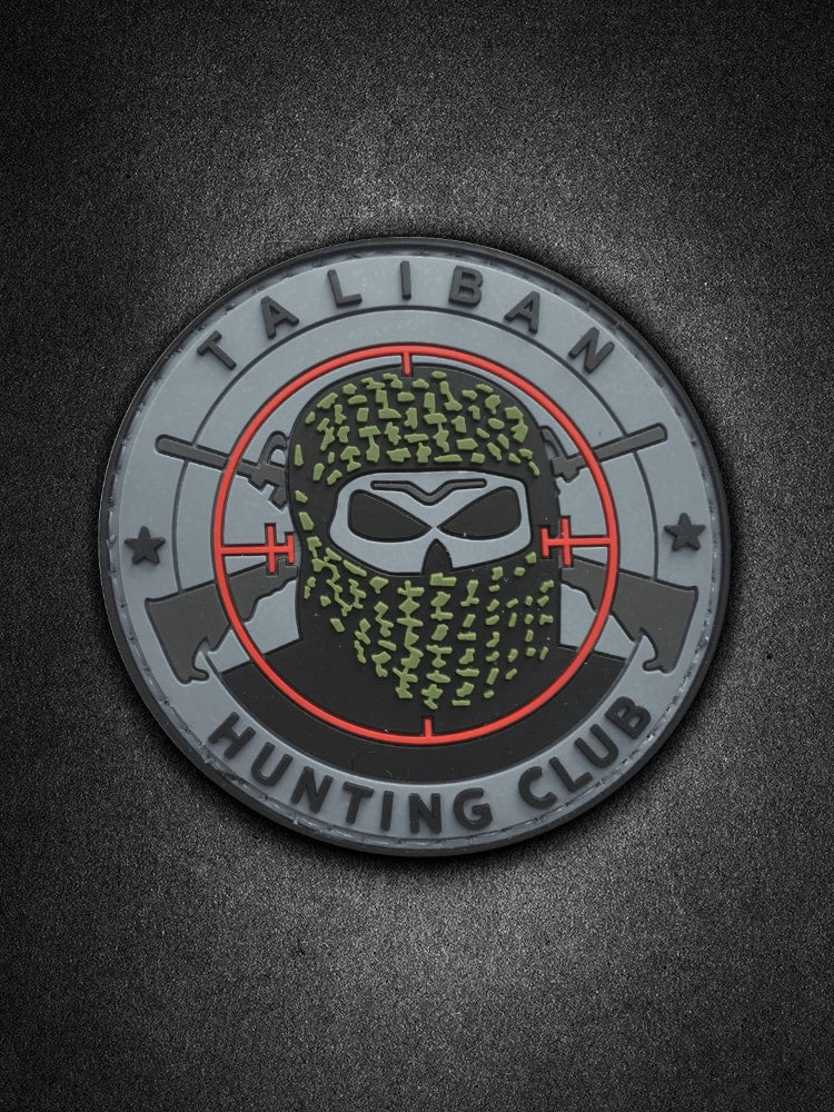 "Taliban Hunting Club 2" PVC Patch – German Operator